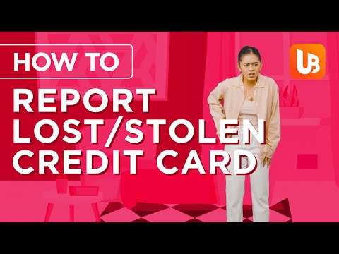 I’ve lost my card | UnionBank